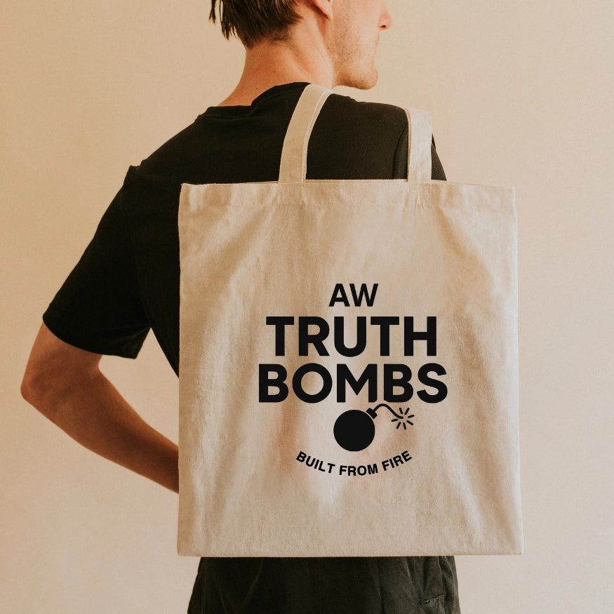 AW Truth Bombs Tote Bag | AW Confidential Podcast